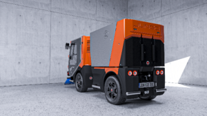 Jungo Sweepjet: the new electric road / street sweeper