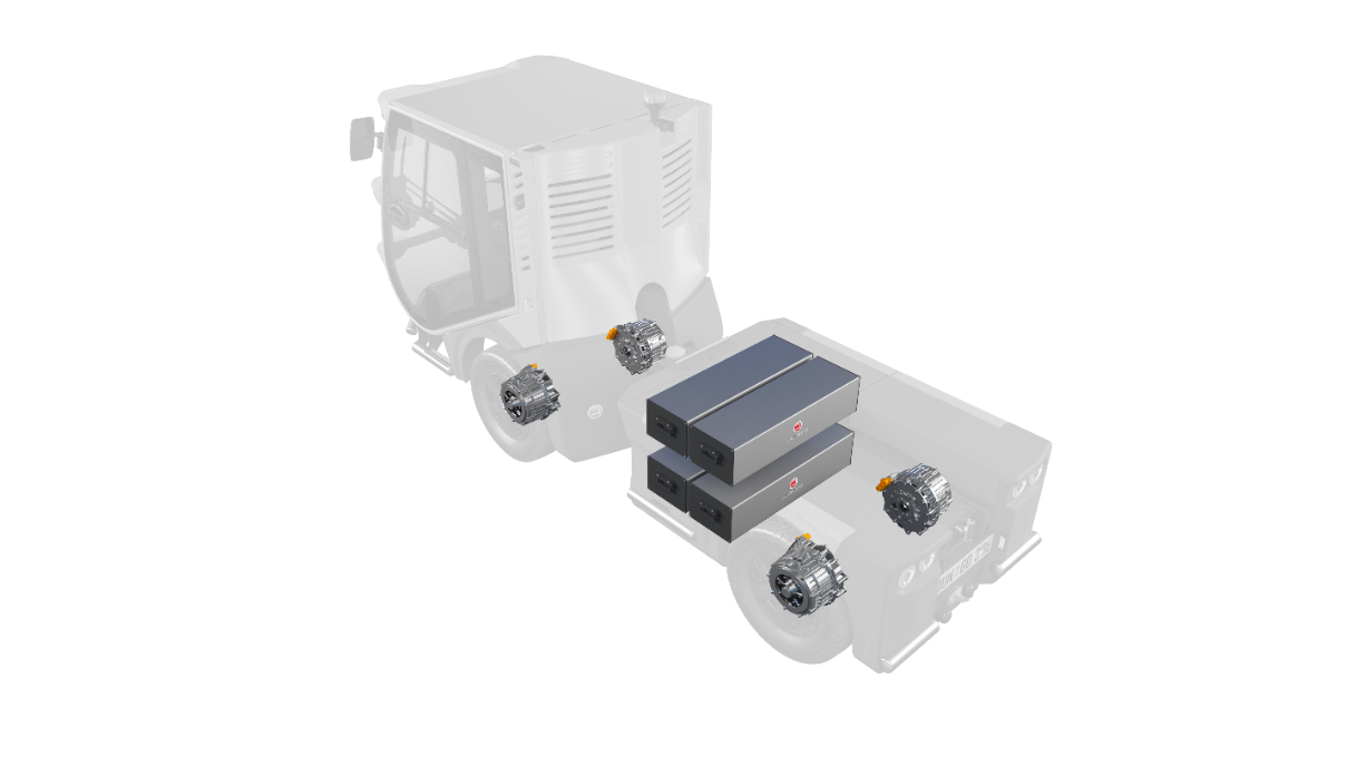 Jungo Sweepjet: the new electric road / street sweeper