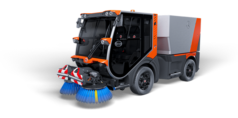 Jungo Sweepjet: the new electric road / street sweeper